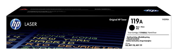 HP 119A Black Original LaserJet Toner Cartridge ( W2090A )