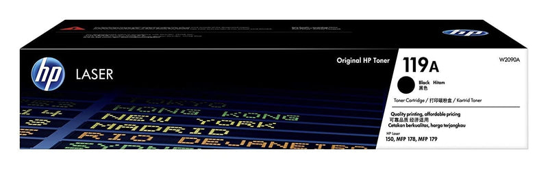 HP 119A Black Original LaserJet Toner Cartridge ( W2090A )