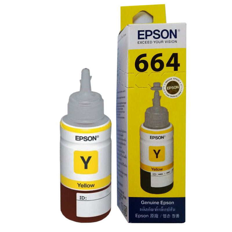 Epson T6644 Yellow Ink Bottle (70ML - 664)