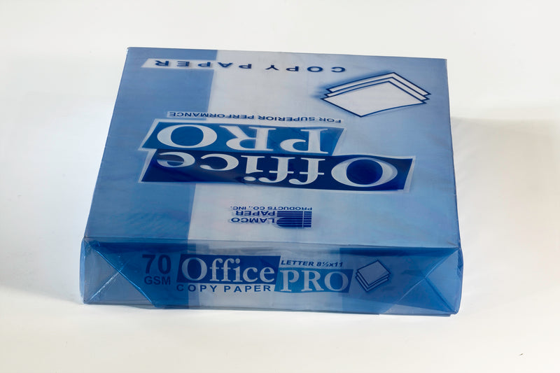 Office Pro Bond Paper 70gsm ( Short, A4 and Long )
