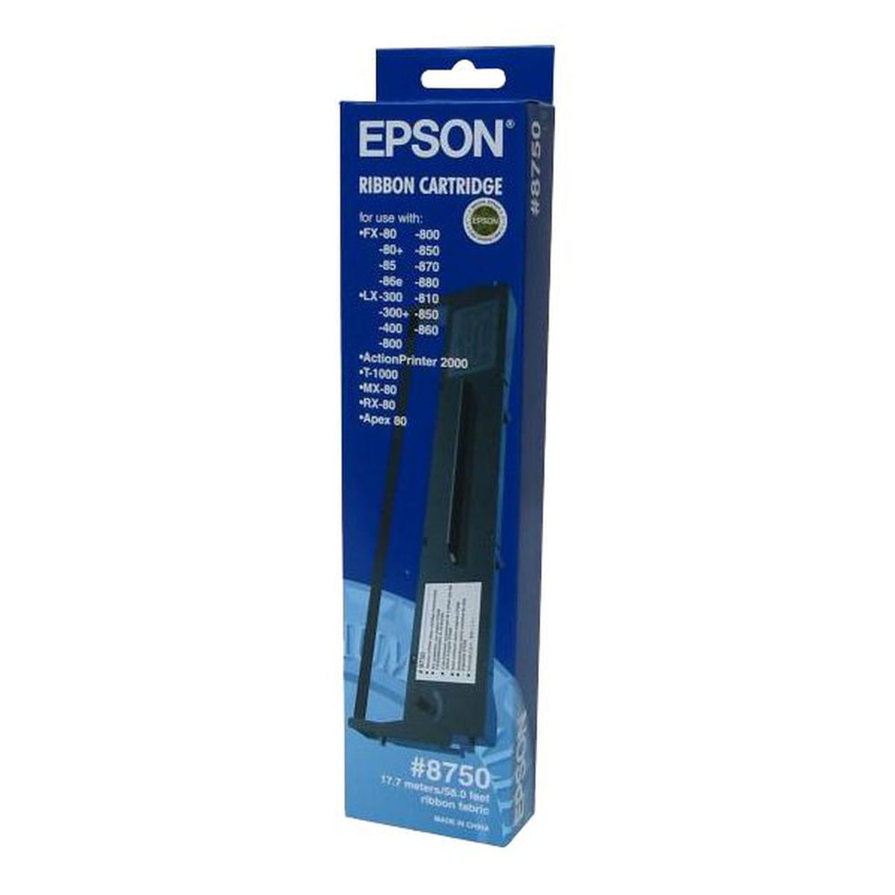 EPSON Black Fabric Ribbon Cartridge (8750)